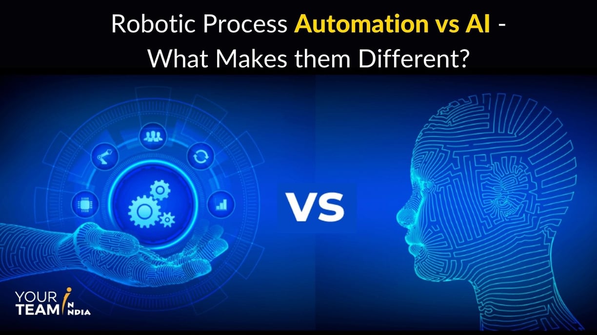 Robotic Process Automation vs. AI - What Makes them Different?